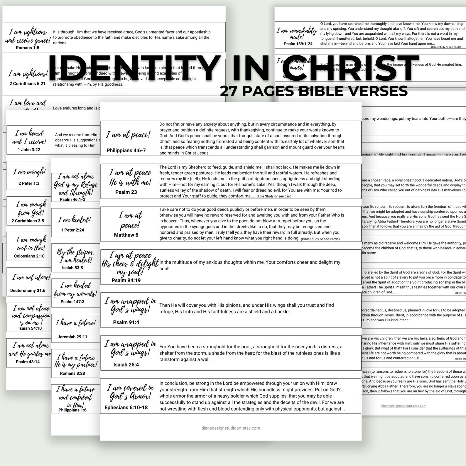 Family Activity Kit DIY Bible Verse Jar DIY Scripture Prayer Jar ...