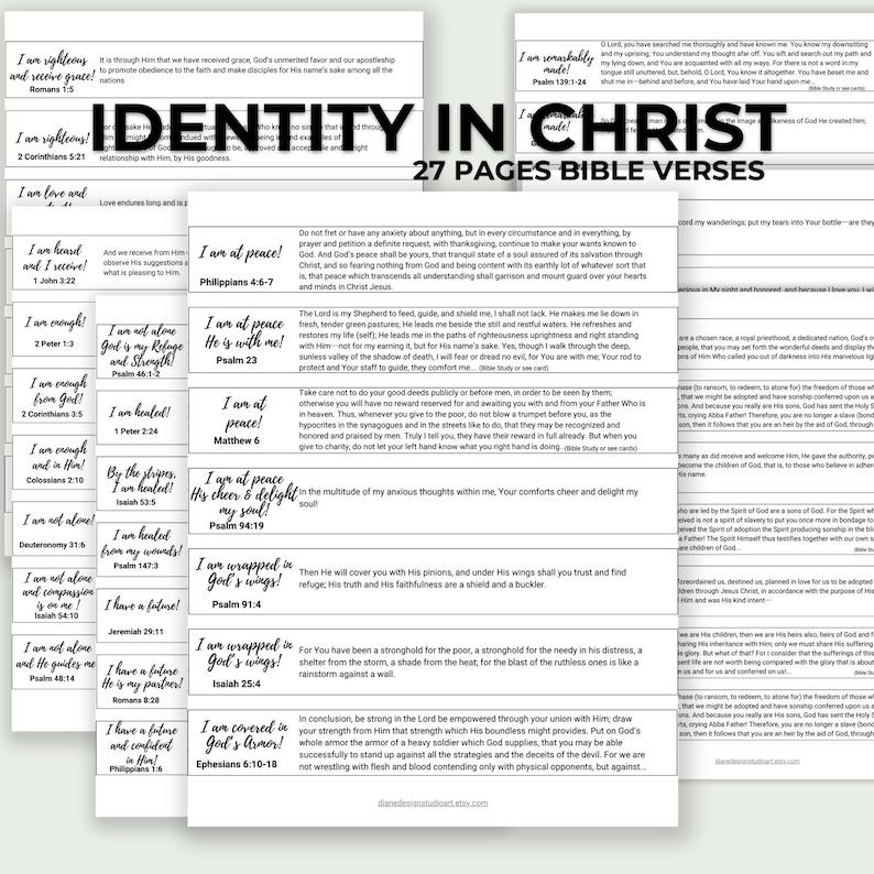 Family Activity Kit DIY Bible Verse Jar DIY Scripture Prayer Jar ...