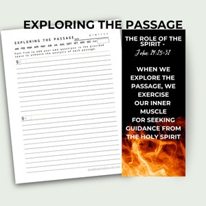 Bible Study Journal Printable Devotional Ephesians Bible Study Guide ...