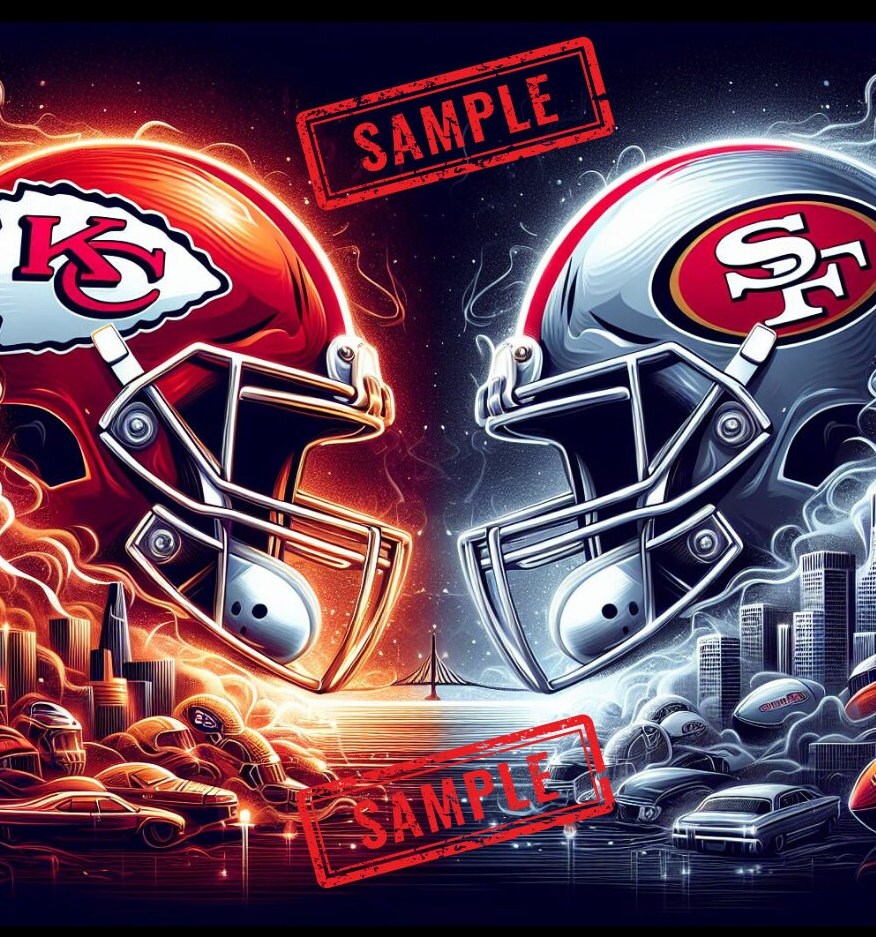 Chiefs Vs 49ers - Etsy