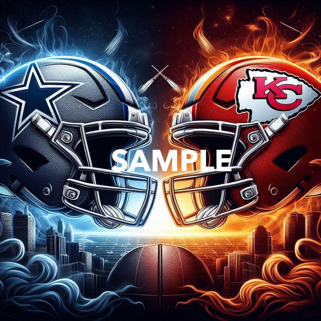 Cowboys Vs Chiefs - Etsy