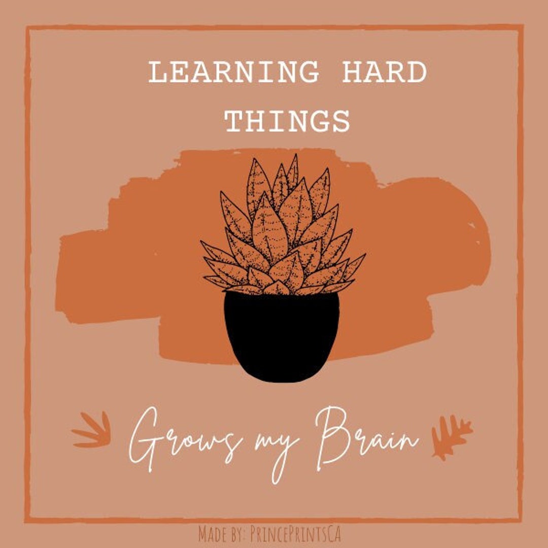 Bundle 2 Growth Mindset Printables - Etsy