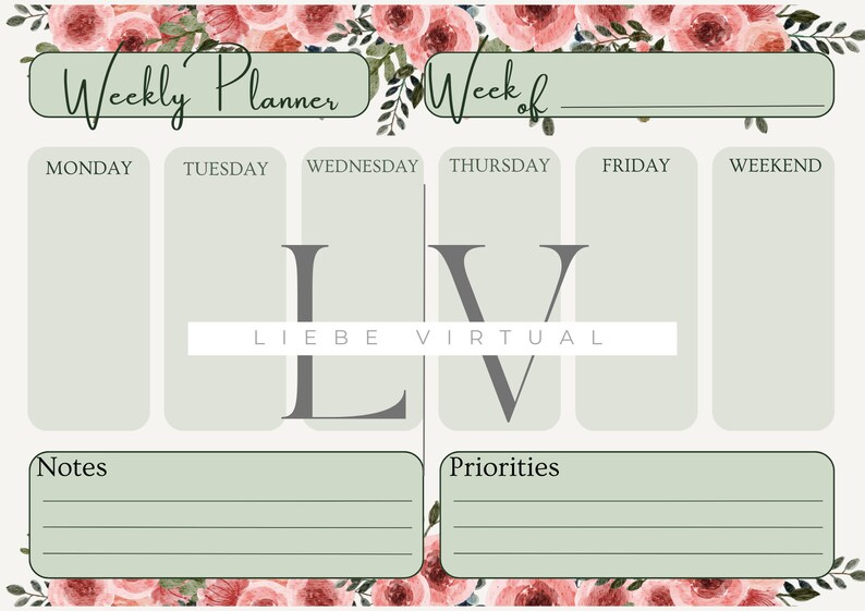 2023 2024 FILLABLE Academic Calendar Daily Planner Weekly Planner July ...