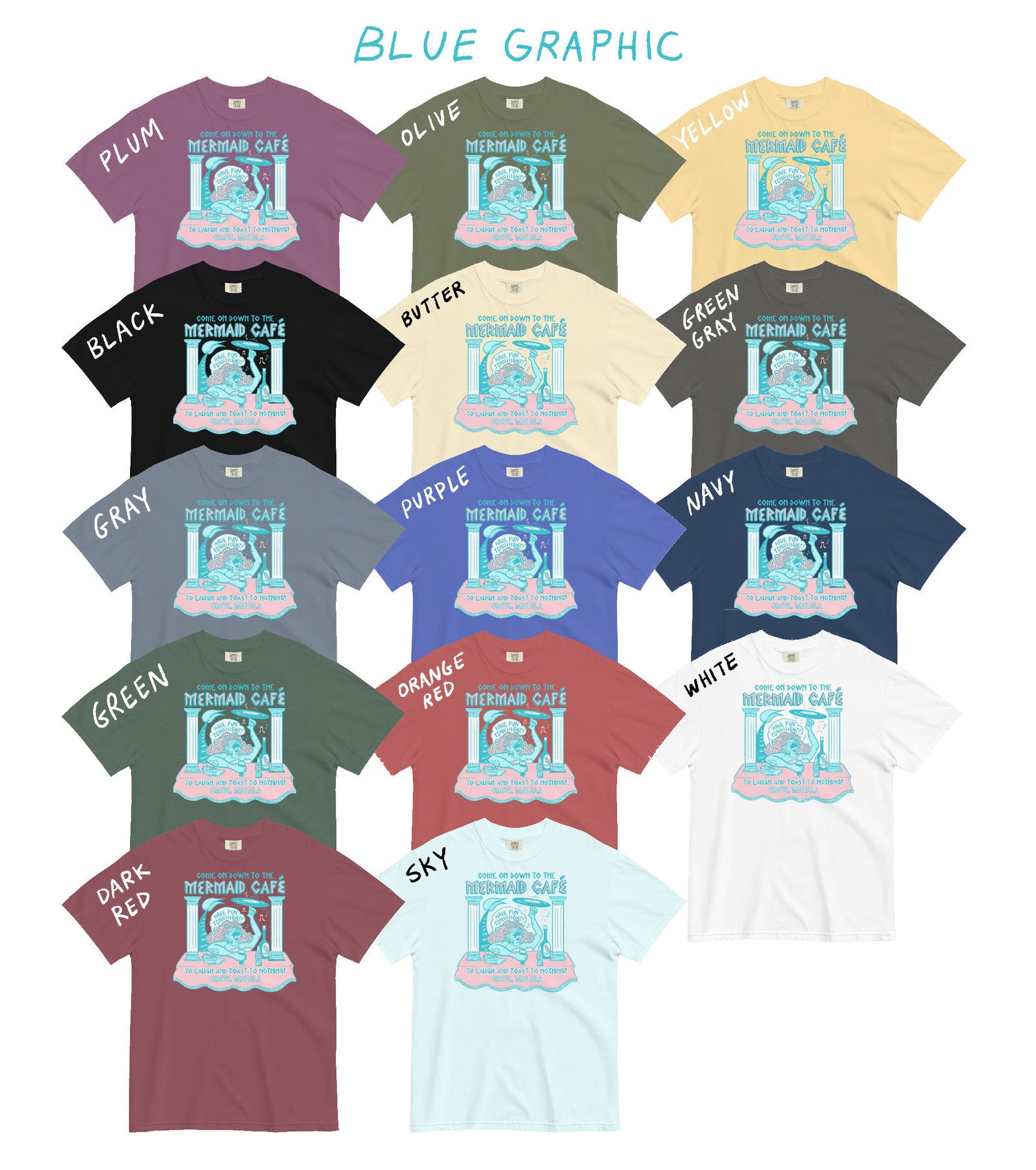 Joni Mitchell Mermaid Café (carey) T-shirt - Etsy