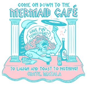 Joni Mitchell Mermaid Café (carey) T-shirt - Etsy