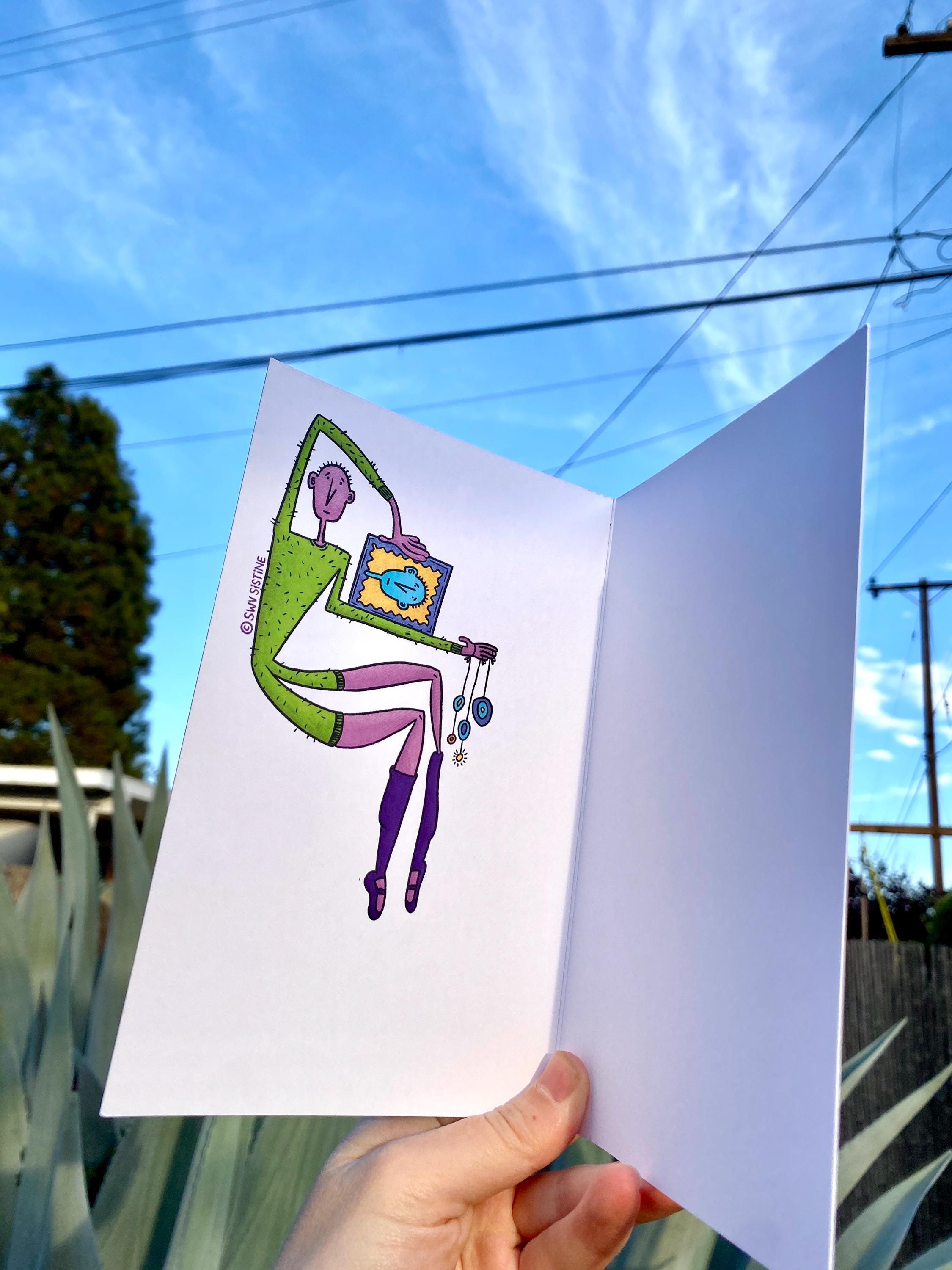 Birthday / Thank You / Congratulations Cards Original Illustration Art ...