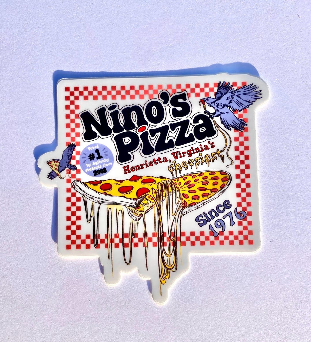 Nino's Pizza the Raven Cycle Original Fan Art Sticker - Etsy