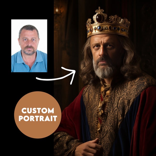 Historical Portrait - Etsy
