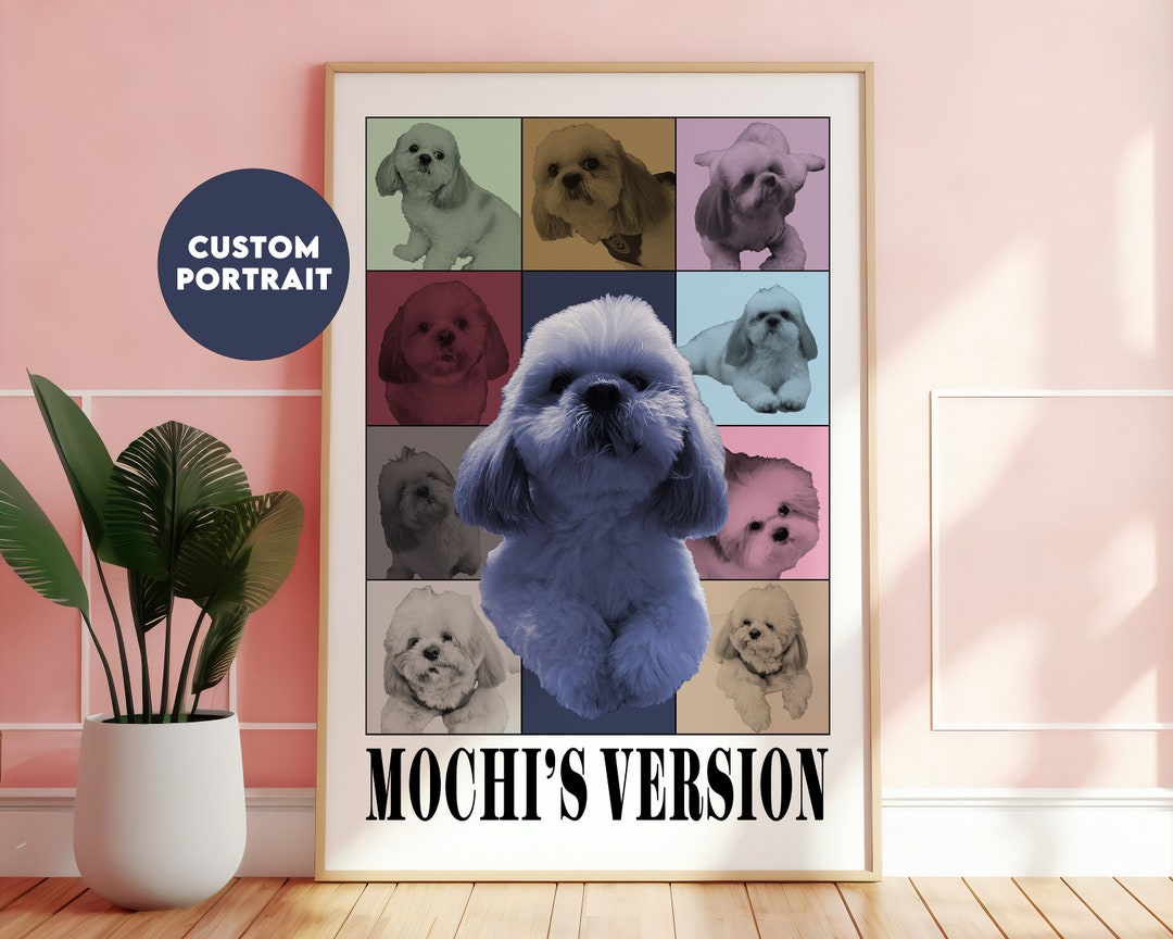 Custom Eras Tour Poster Pet Eras Tour Wall Art Dog Eras Tour - Etsy