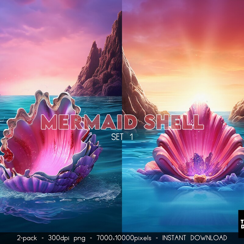 Mermaid Backdrop - Etsy