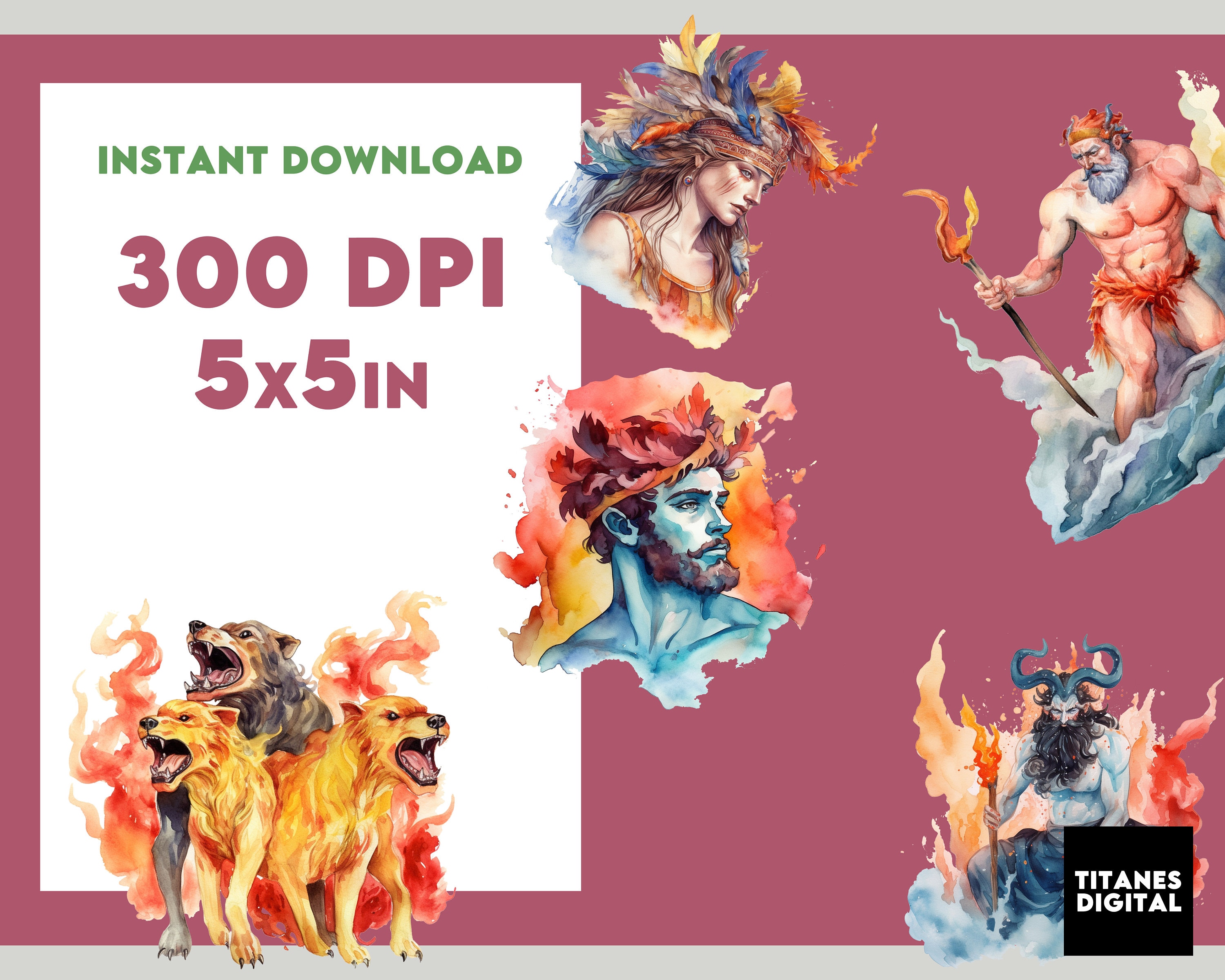 Villains of Greek Mythology Fantasy PNG Transparent - Etsy Australia