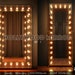 Hollywood Vanity Mirror Digital Backdrop Overlay, Glamour Maternity ...