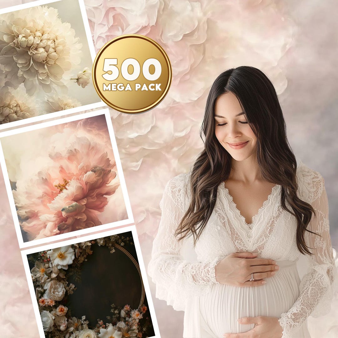 500+ Fine Art Maternity Photography Digital Backdrops (digital Download ...
