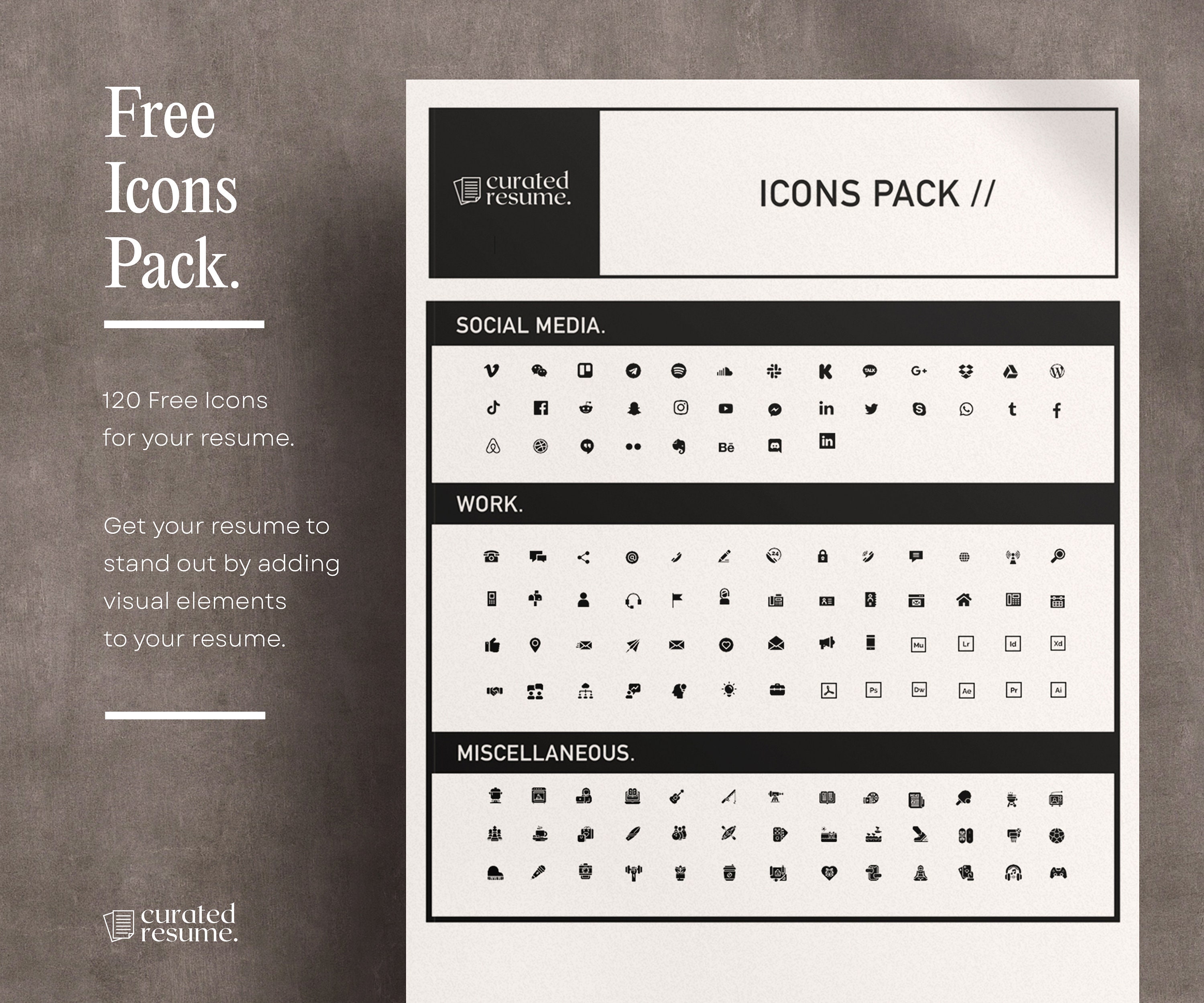 ATS Friendly Resume Template, Modern Resume Template, CV Template for ...