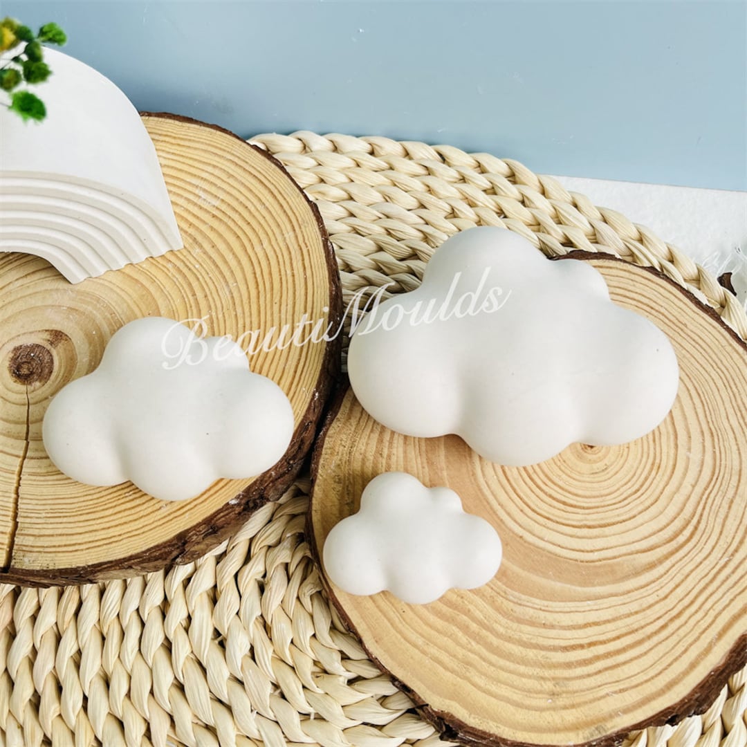 3D Cloud Mold , White Clouds Silicone Mold, Epoxy Resin Cement Concrete ...