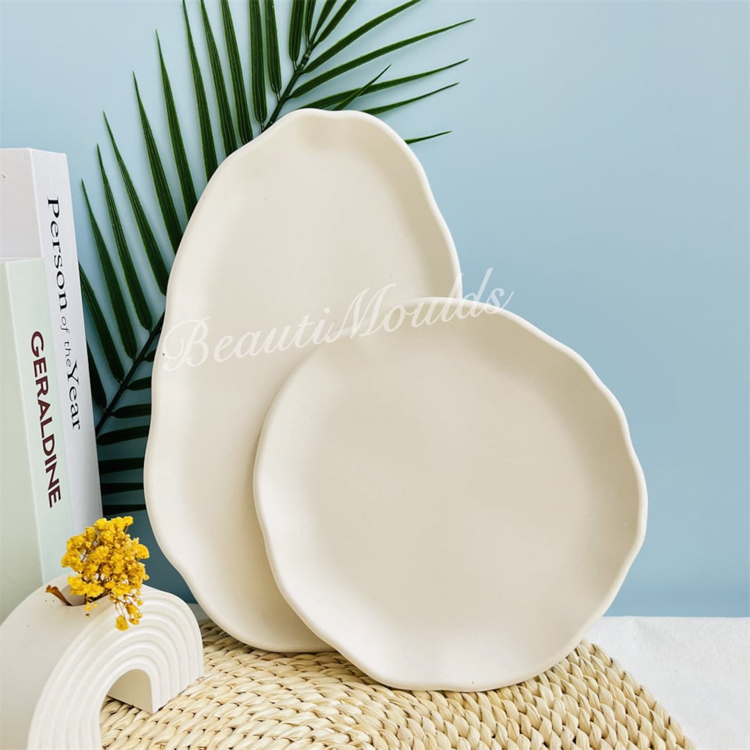 Irregular Oval Tray Silicone Mould Home Table Decoration Moulds ...