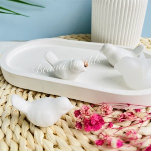 Cute Mini Bird Mould, Little Birds Silicone Mold, Epoxy Resin Cement ...