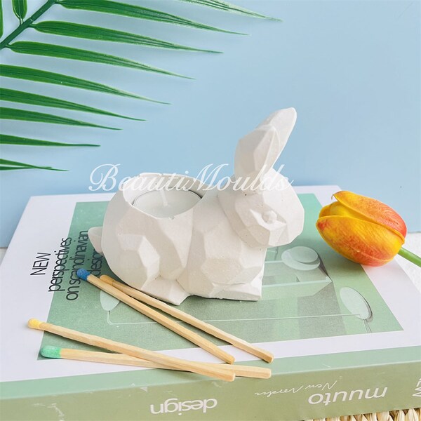 Concrete Rabbit Mold - Etsy