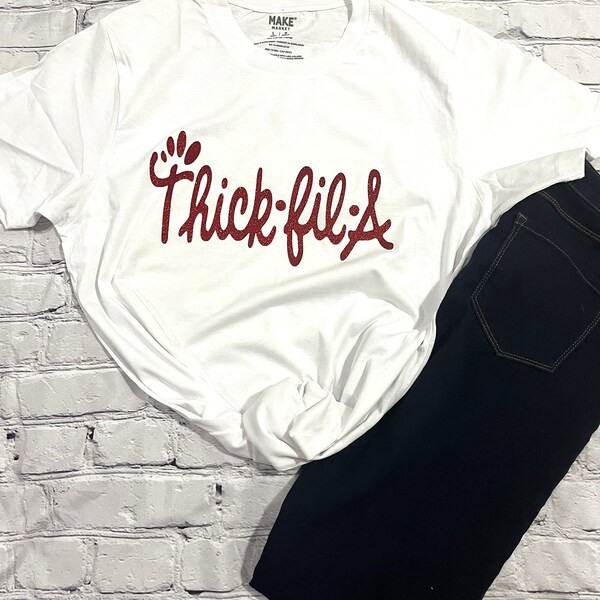 Thick Fil a Shorts - Etsy