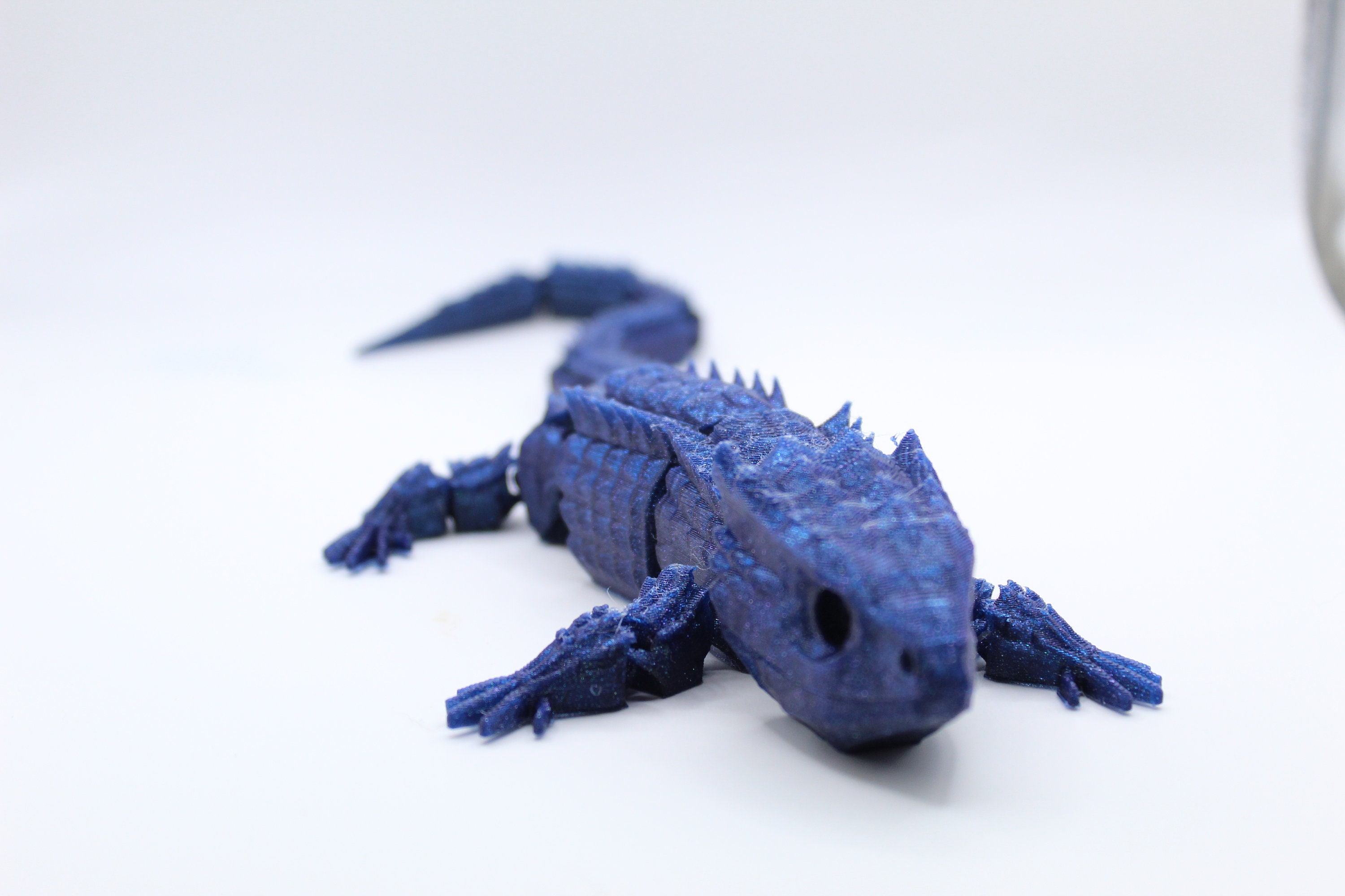 3D Printed Articulating Armadillo Lizard - Etsy