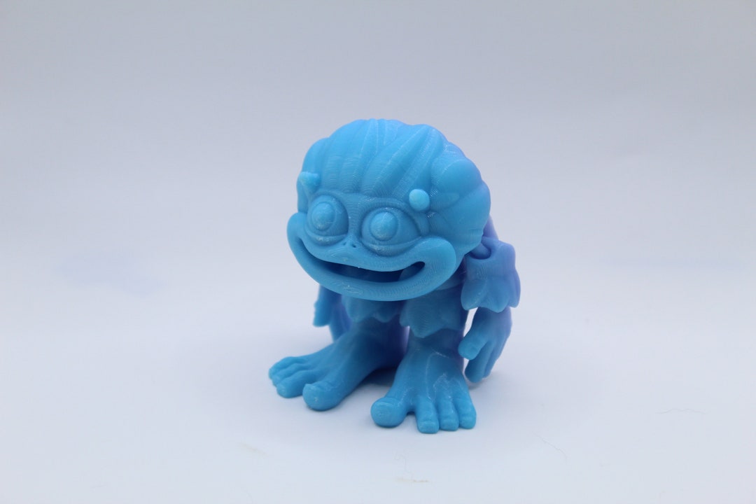 3d Printed Articulating Baby Abominable Snowman - Etsy