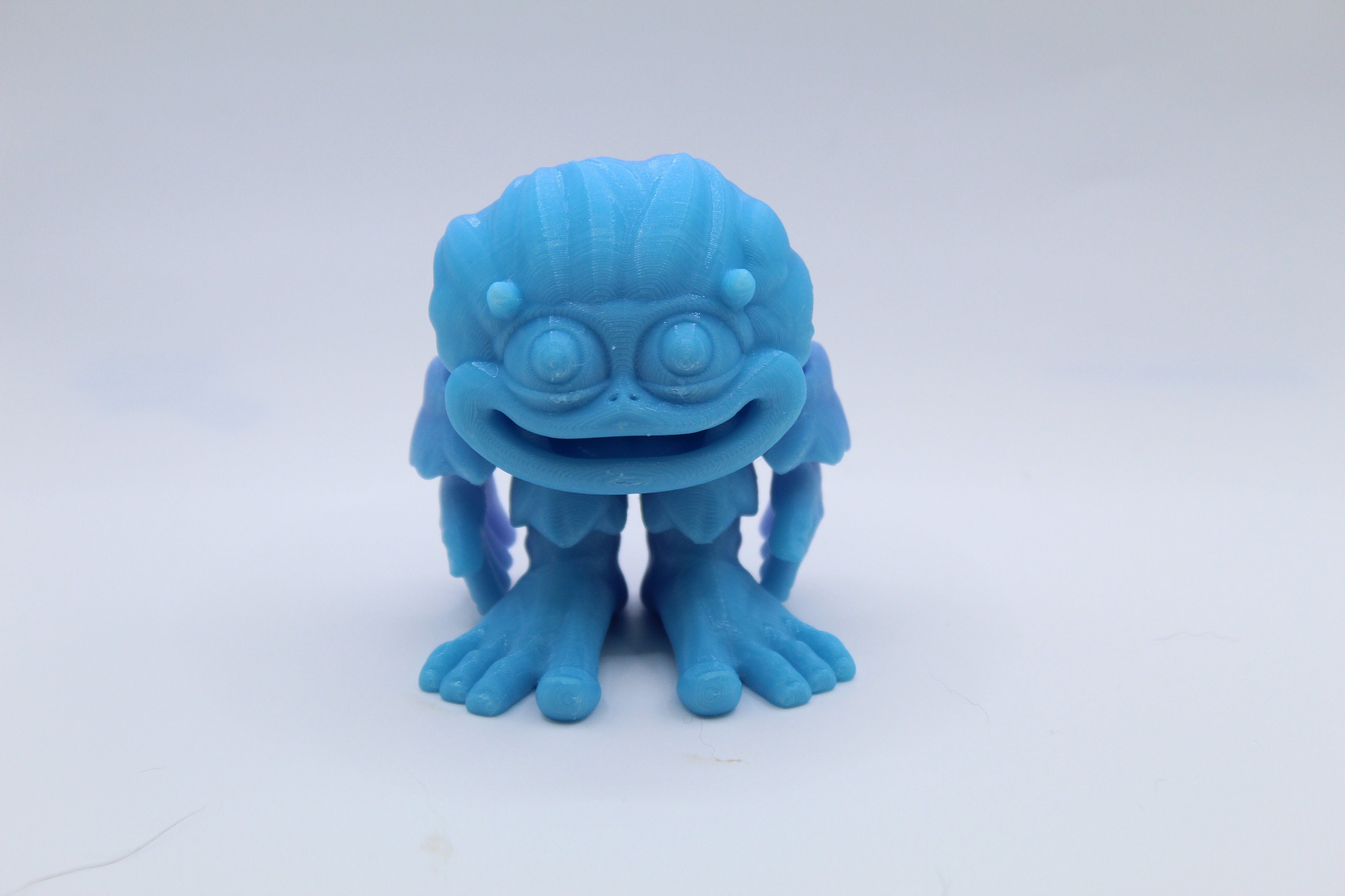 3d Printed Articulating Baby Abominable Snowman - Etsy