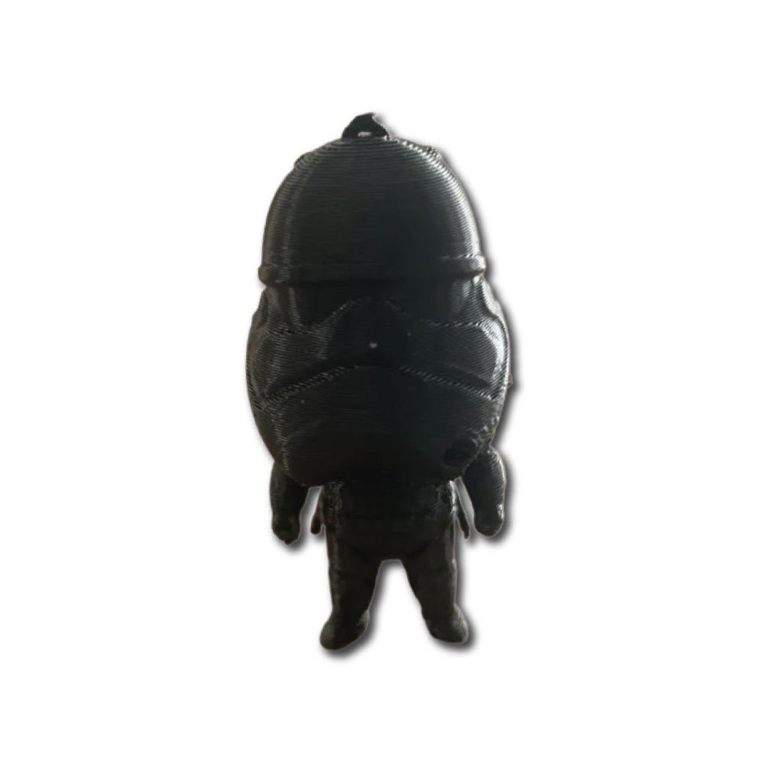 3D Printed Trooper Key Chain - Etsy