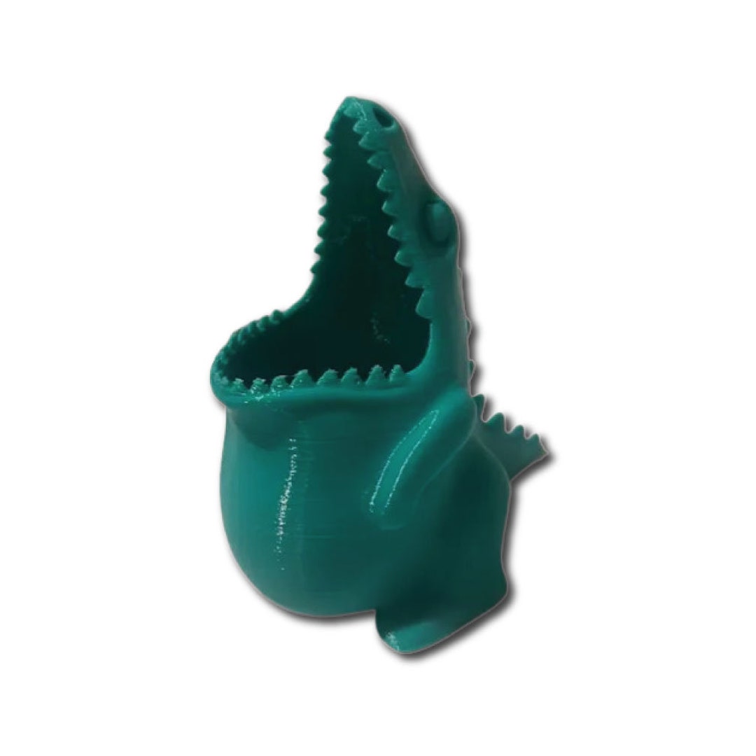 3D Printed Dino Pencil Holder - Etsy