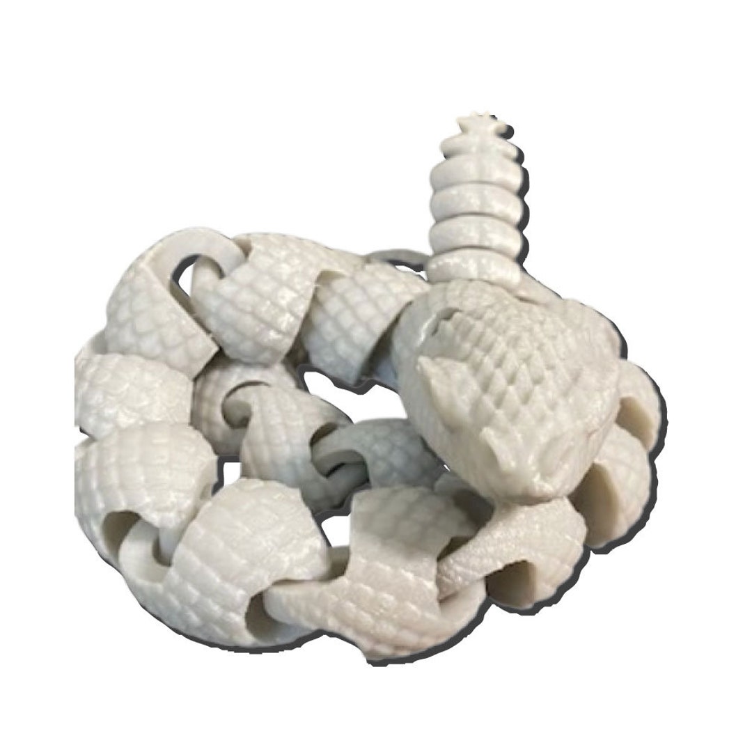3D Printed Articulating Rattlesnake - Etsy