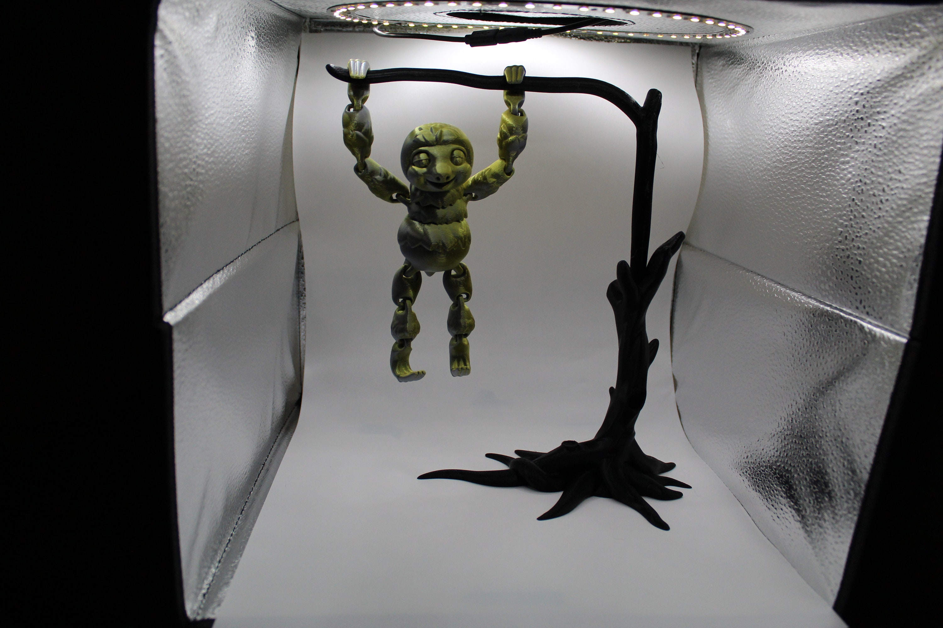 3d Printed Articulating Sloth - Etsy
