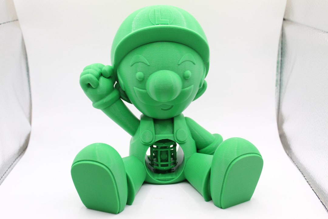 3D Printed Luigi - Etsy