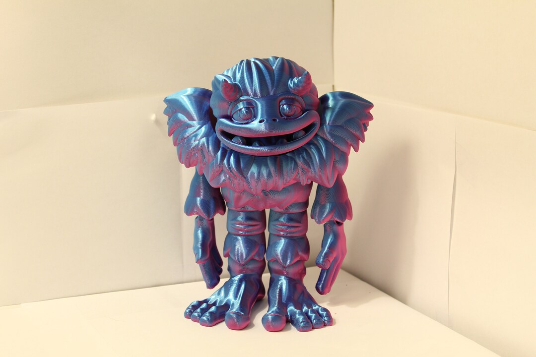 3d Printed Articulating Abominable Snowman - Etsy