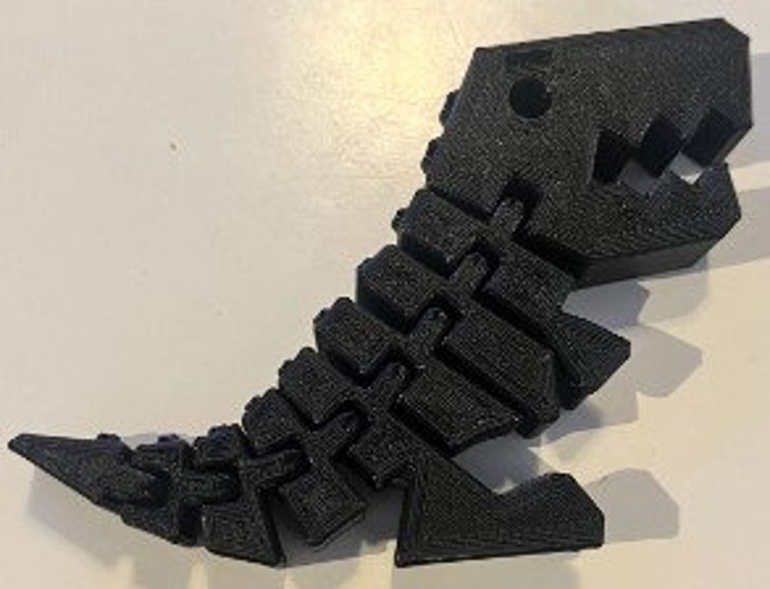 3D Printed Flexi Rex - Etsy