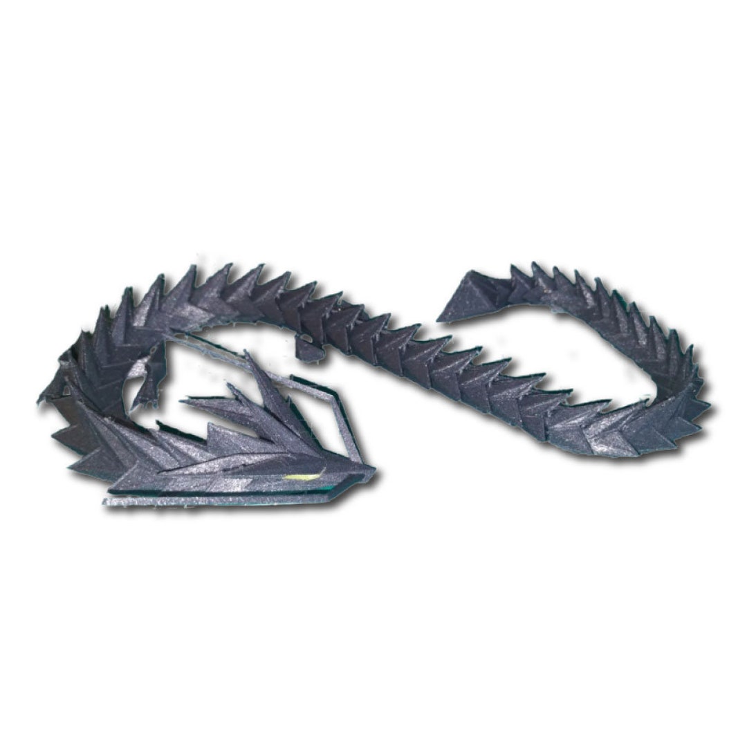 3D Printed Articulating Dragon - Etsy