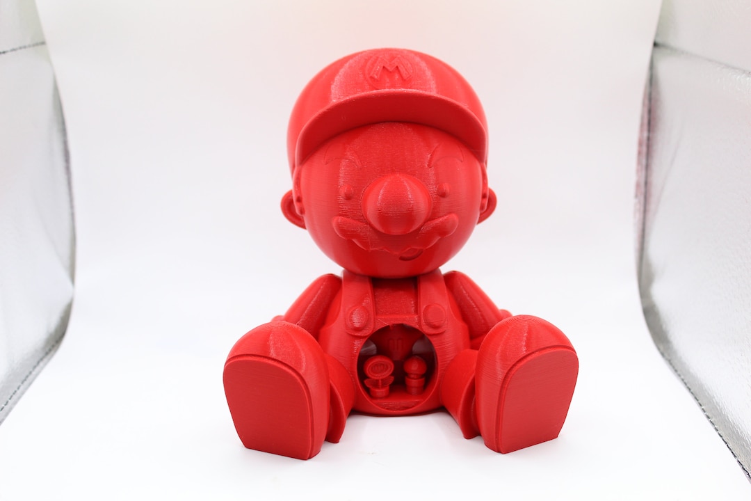 3D Printed Mario - Etsy