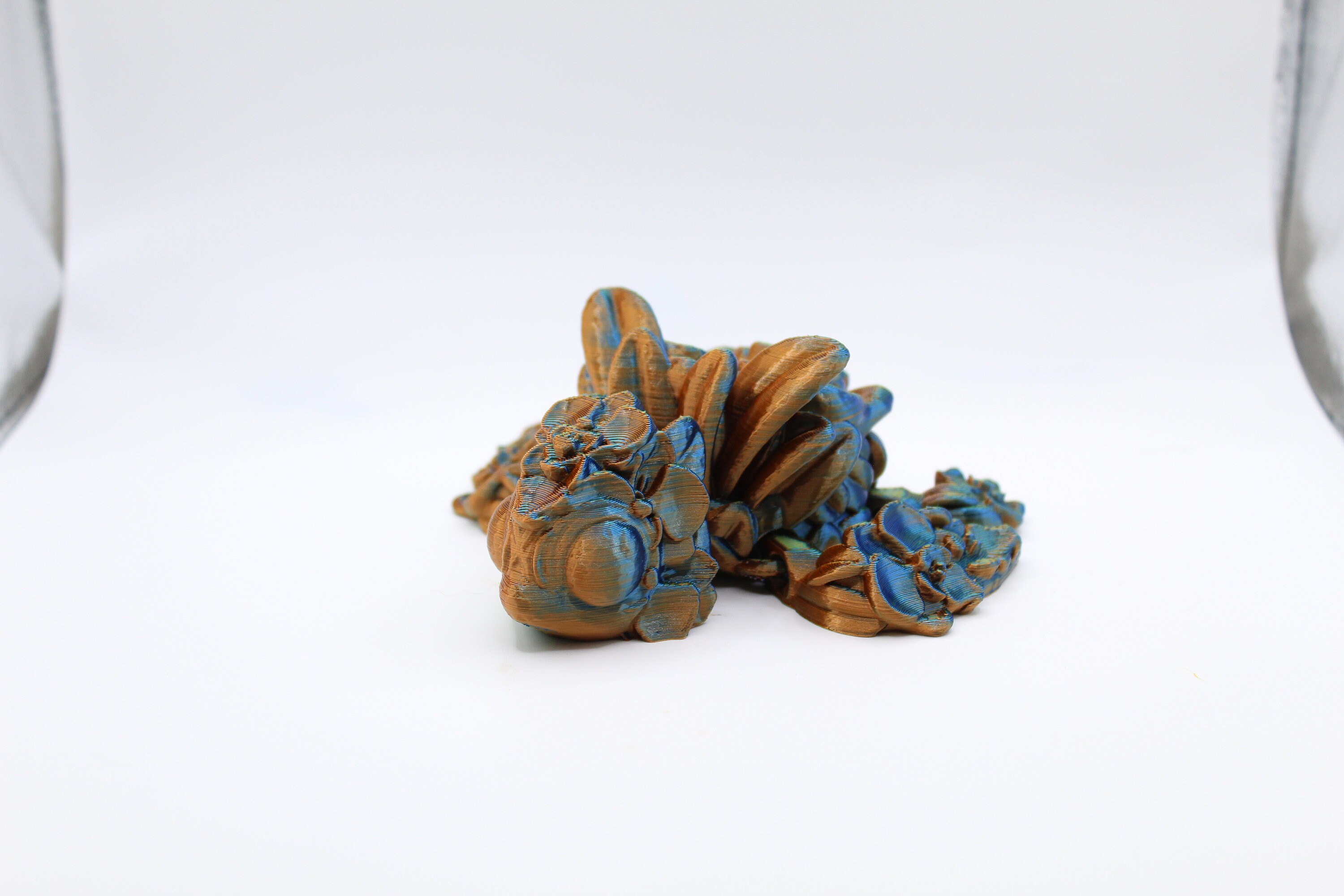 3D Printed Articulating Orchid Turtle - Etsy