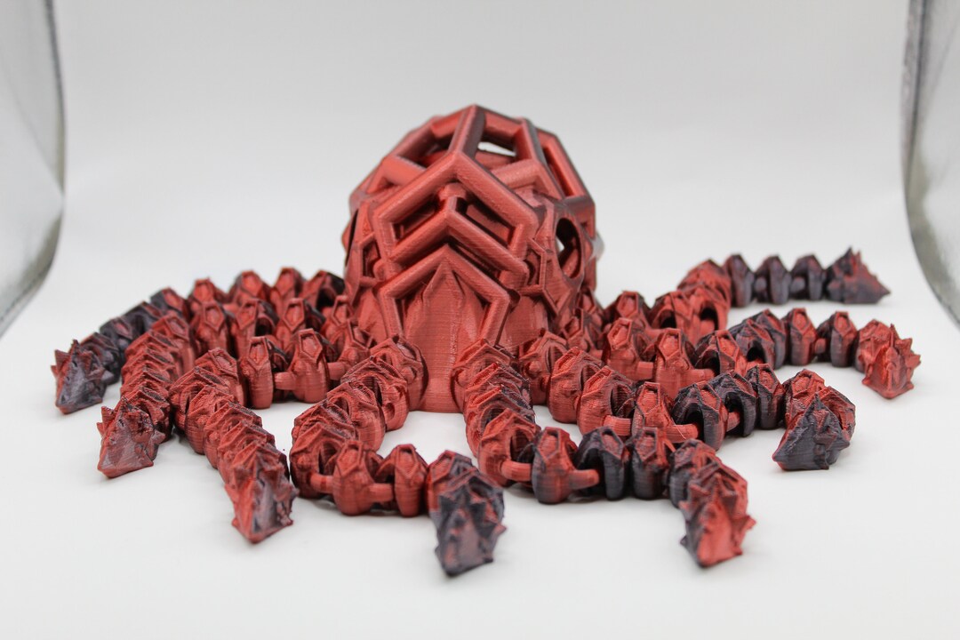 3D Printed Void Octopus - Etsy