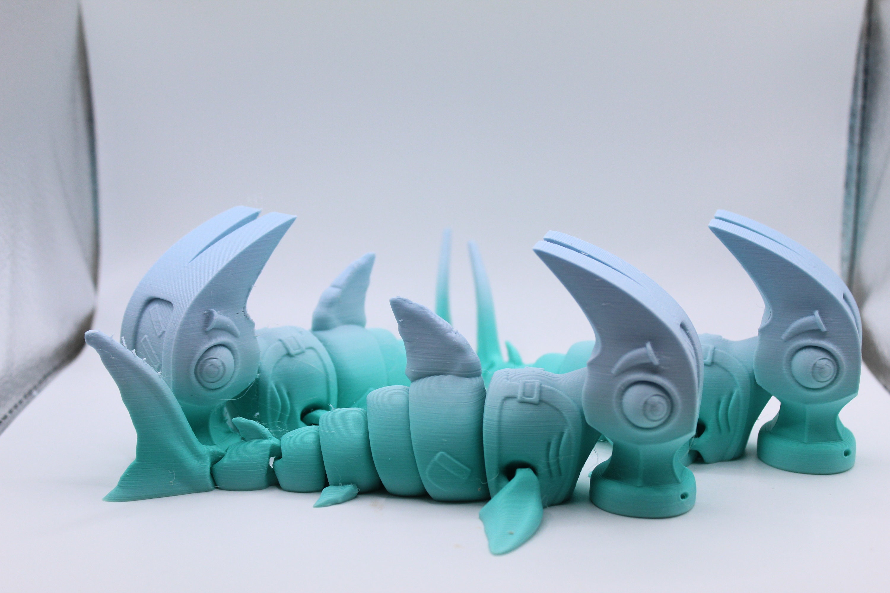 3D Printed Articulating Hammerhead Shark - Etsy