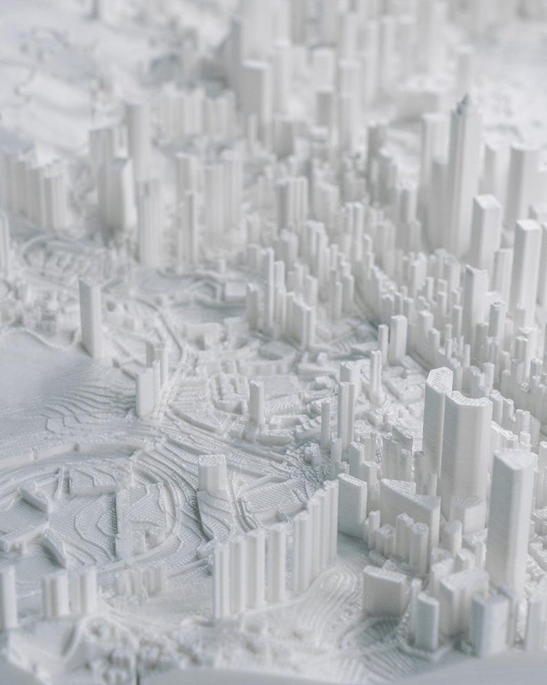 3D Printed Cityscapes - Etsy