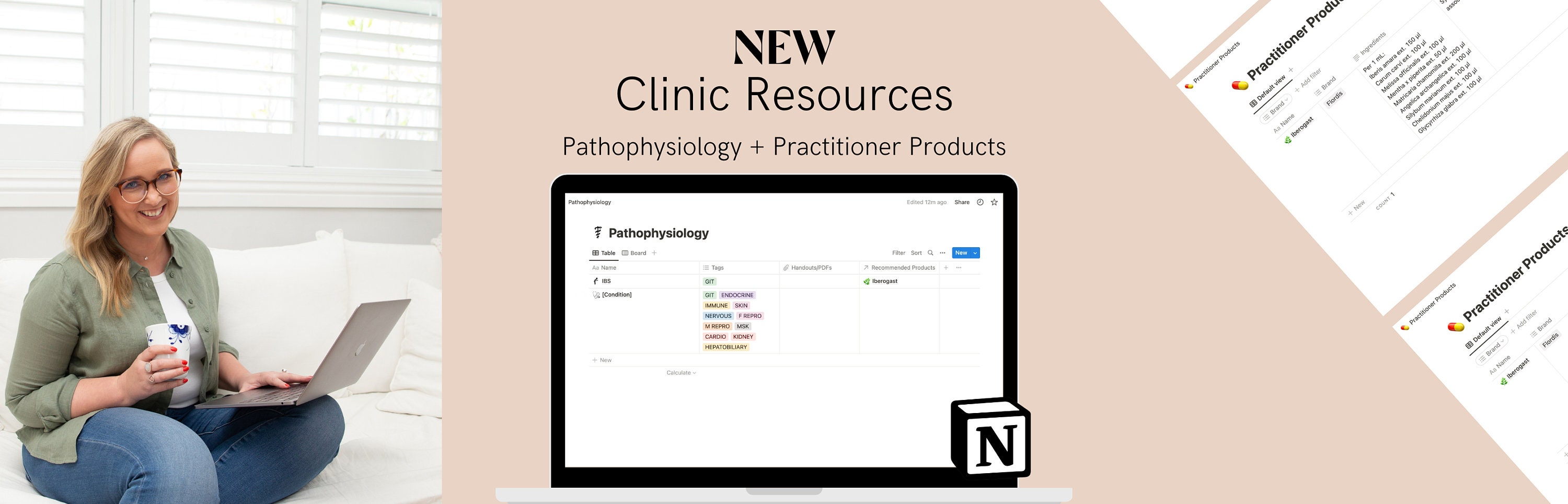 Health Student Clinic Notion Template for Pathophysiology - Etsy