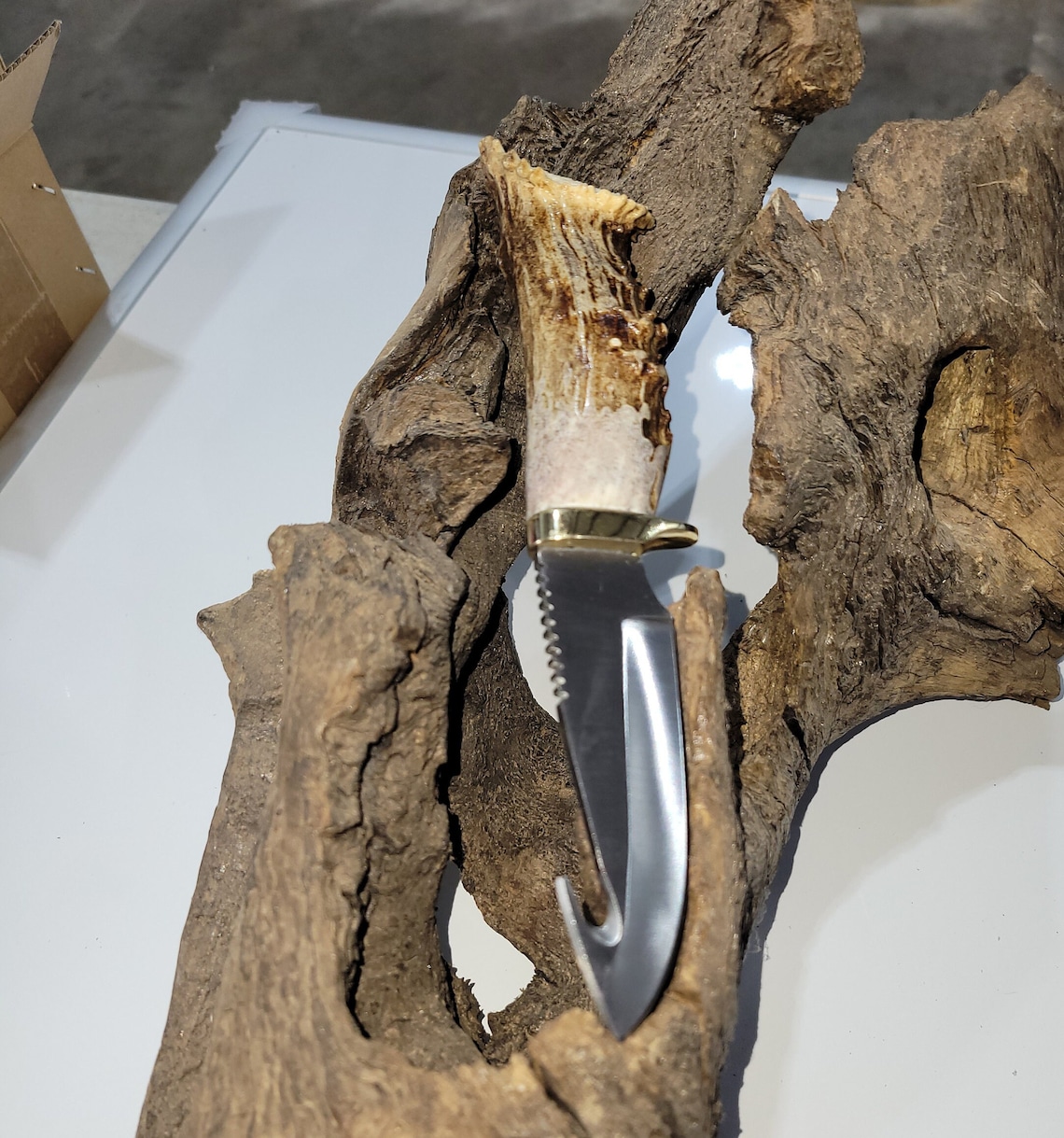 Antler Handle Knife - Etsy
