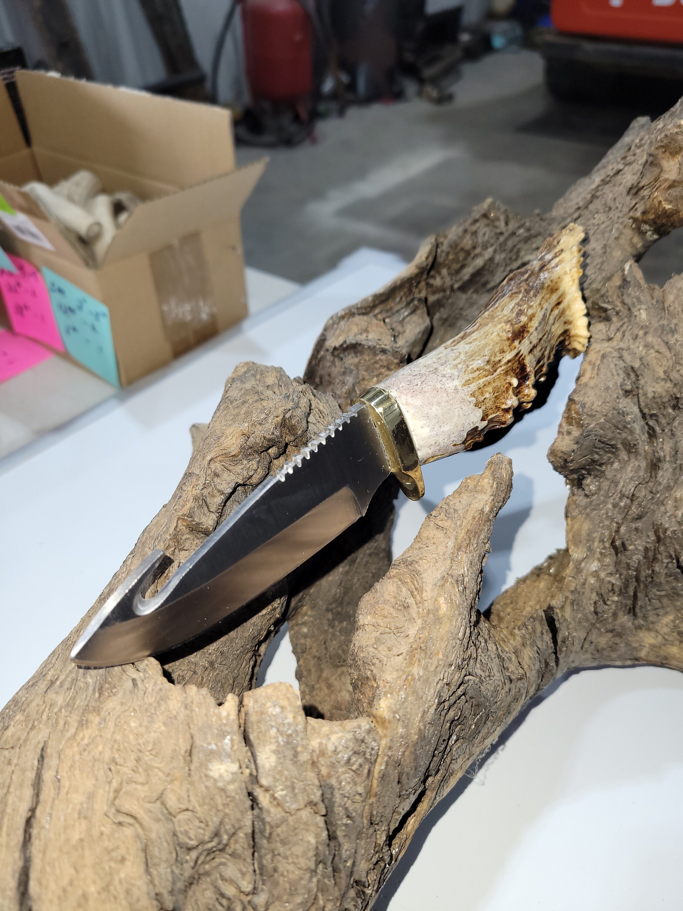Antler Handle Knife - Etsy