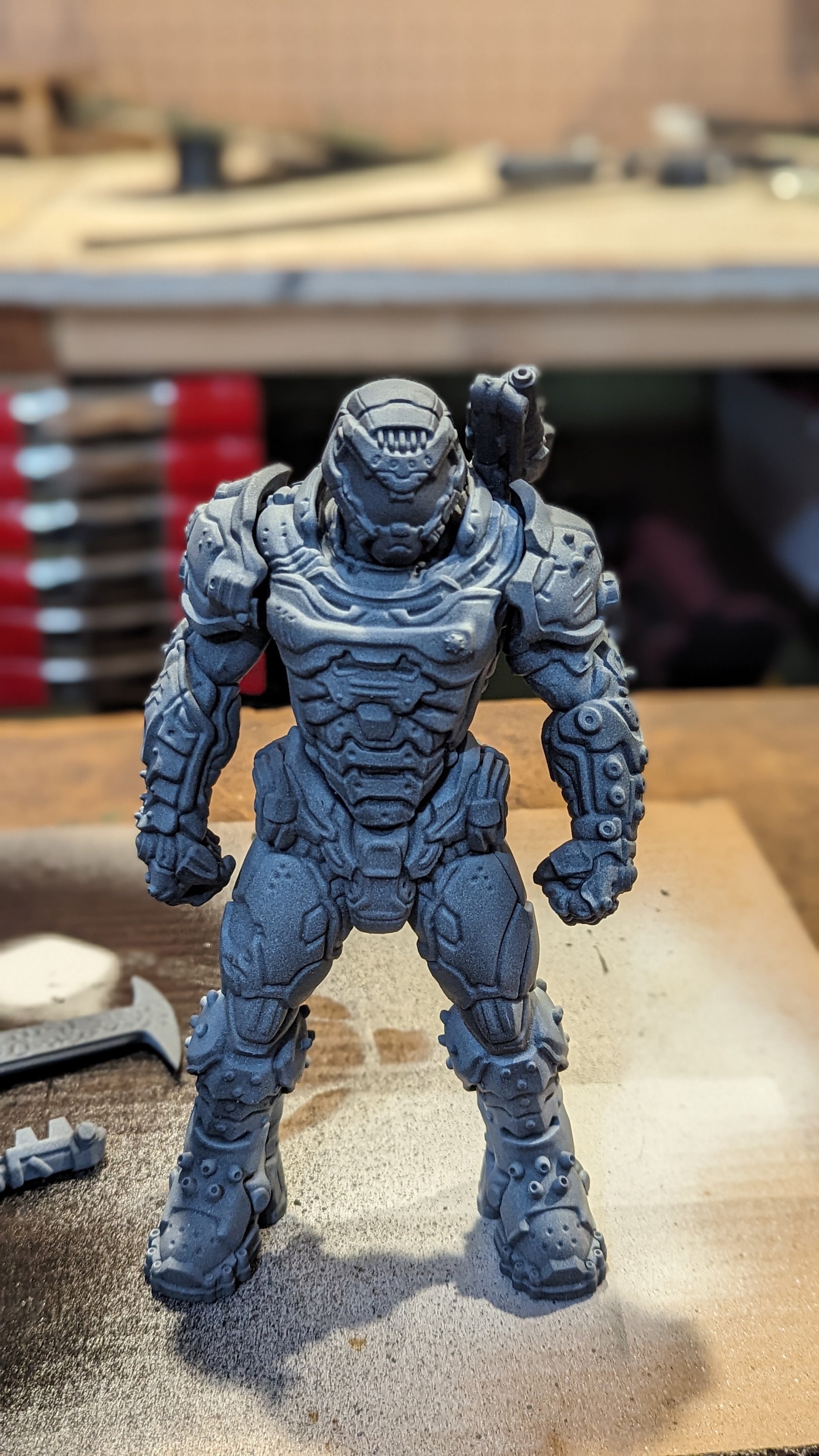 Doom Slayer Statue - Etsy