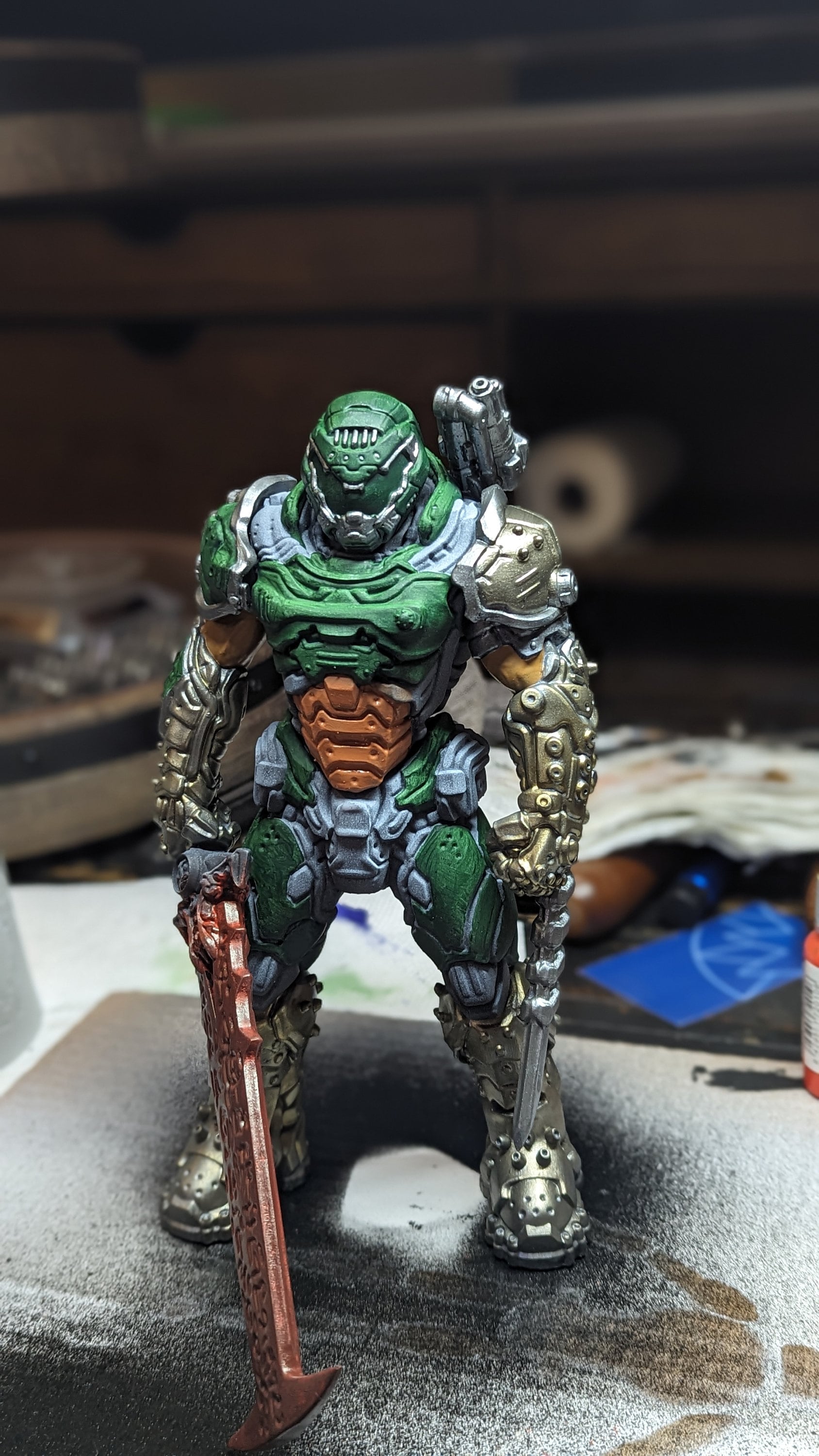 Doom Slayer Statue - Etsy