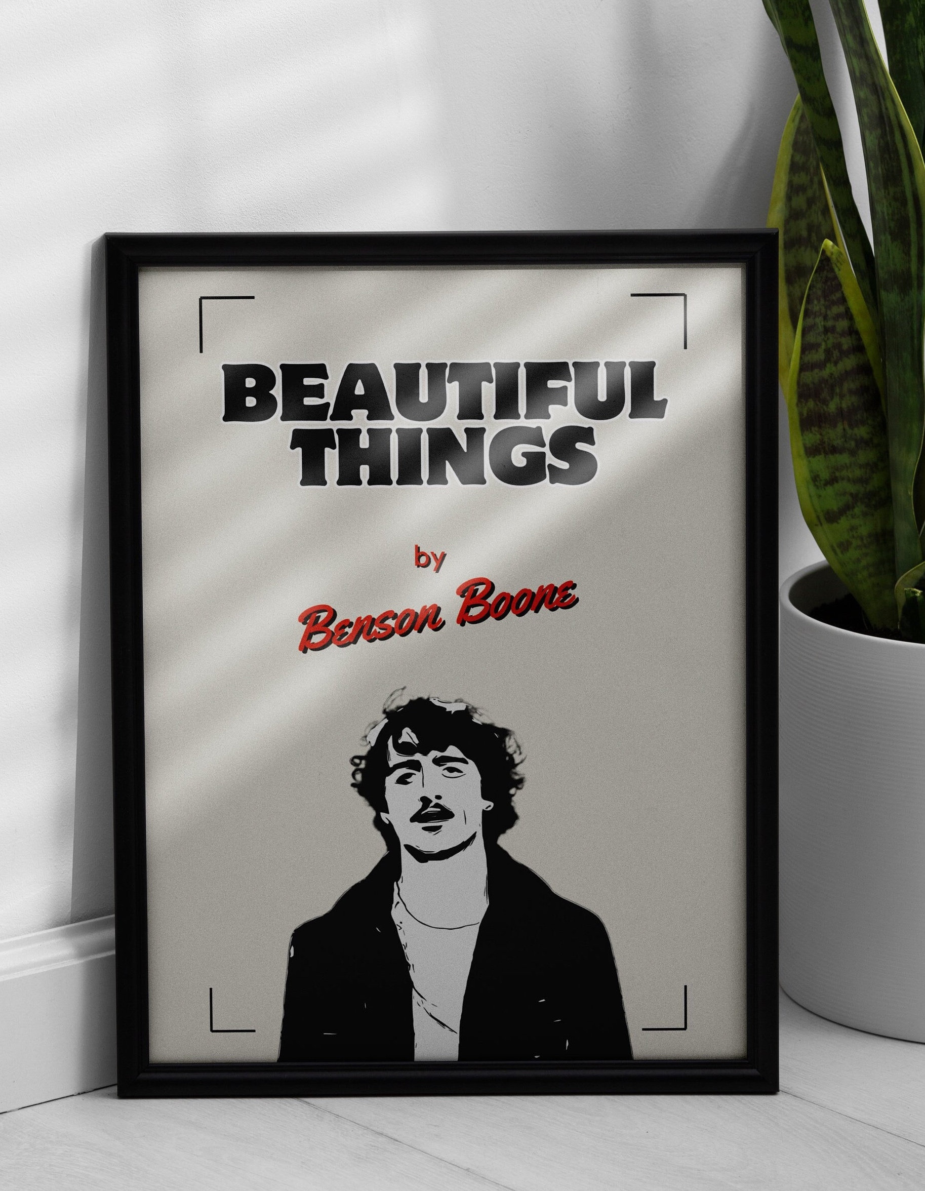 Benson Boone Beautiful Things Poster Instant Download - Etsy