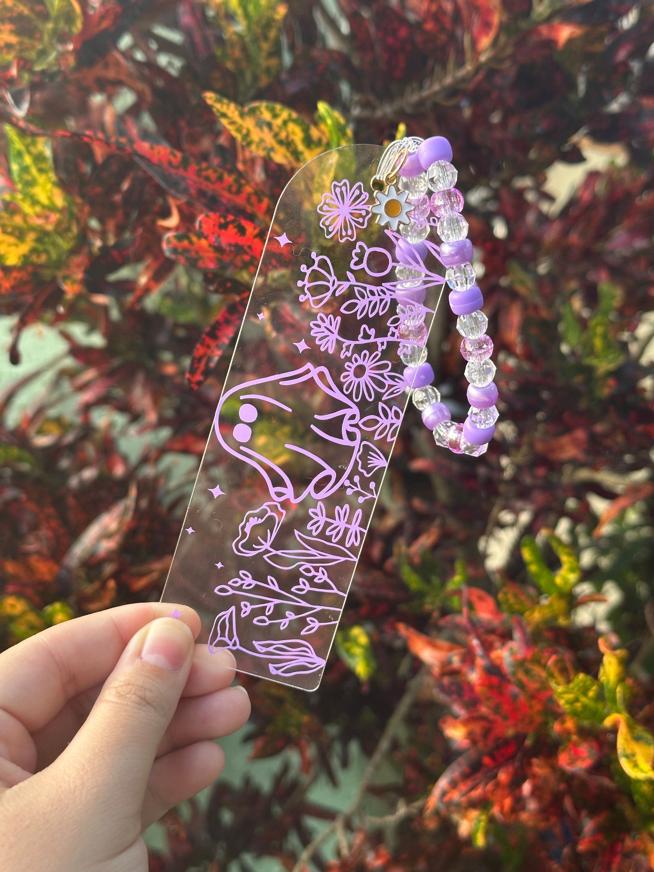 Custom Acrylic Bookmarks and Charms - Etsy