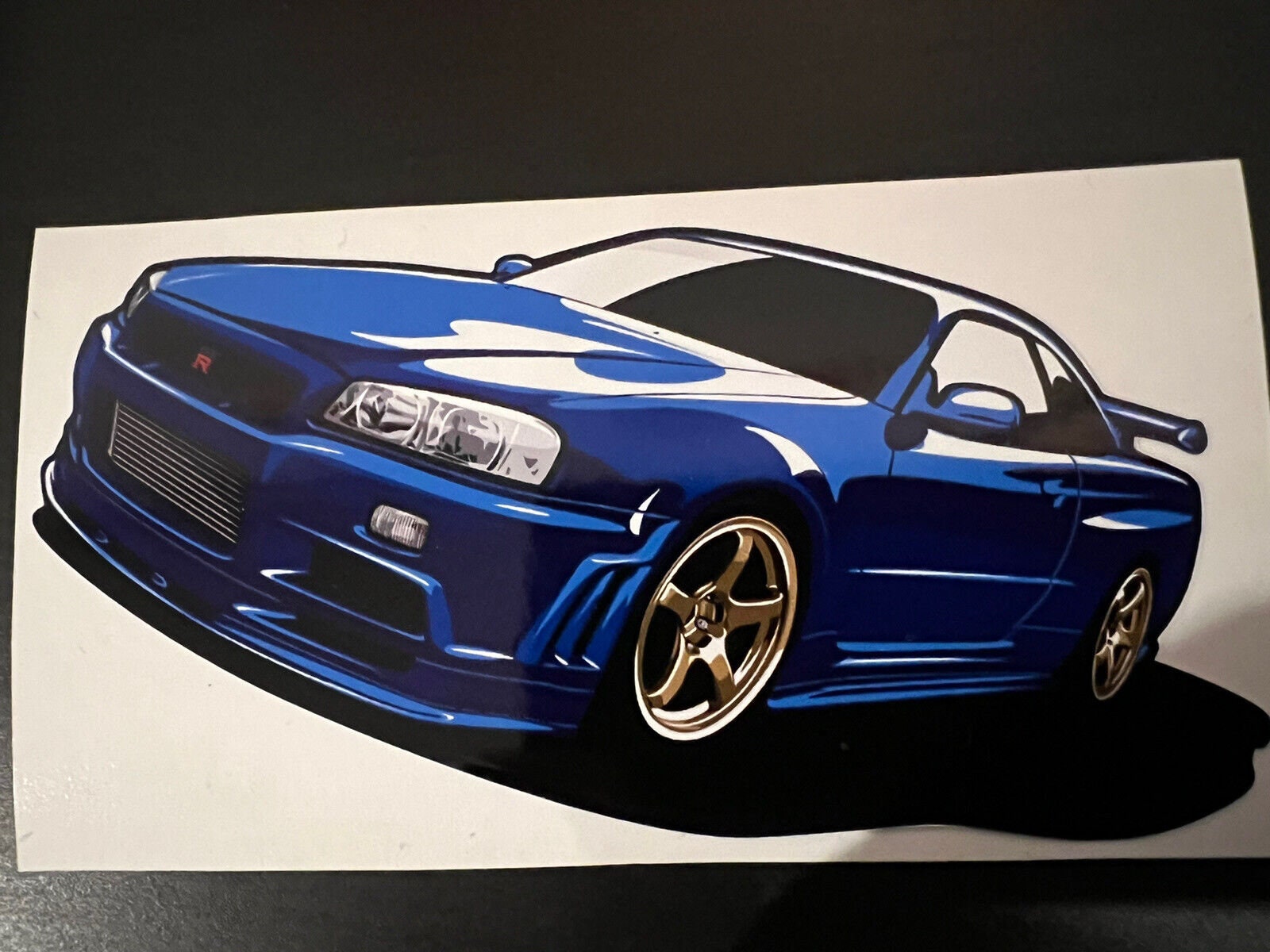 R34 Skyline GTR Stiker/decal - Etsy