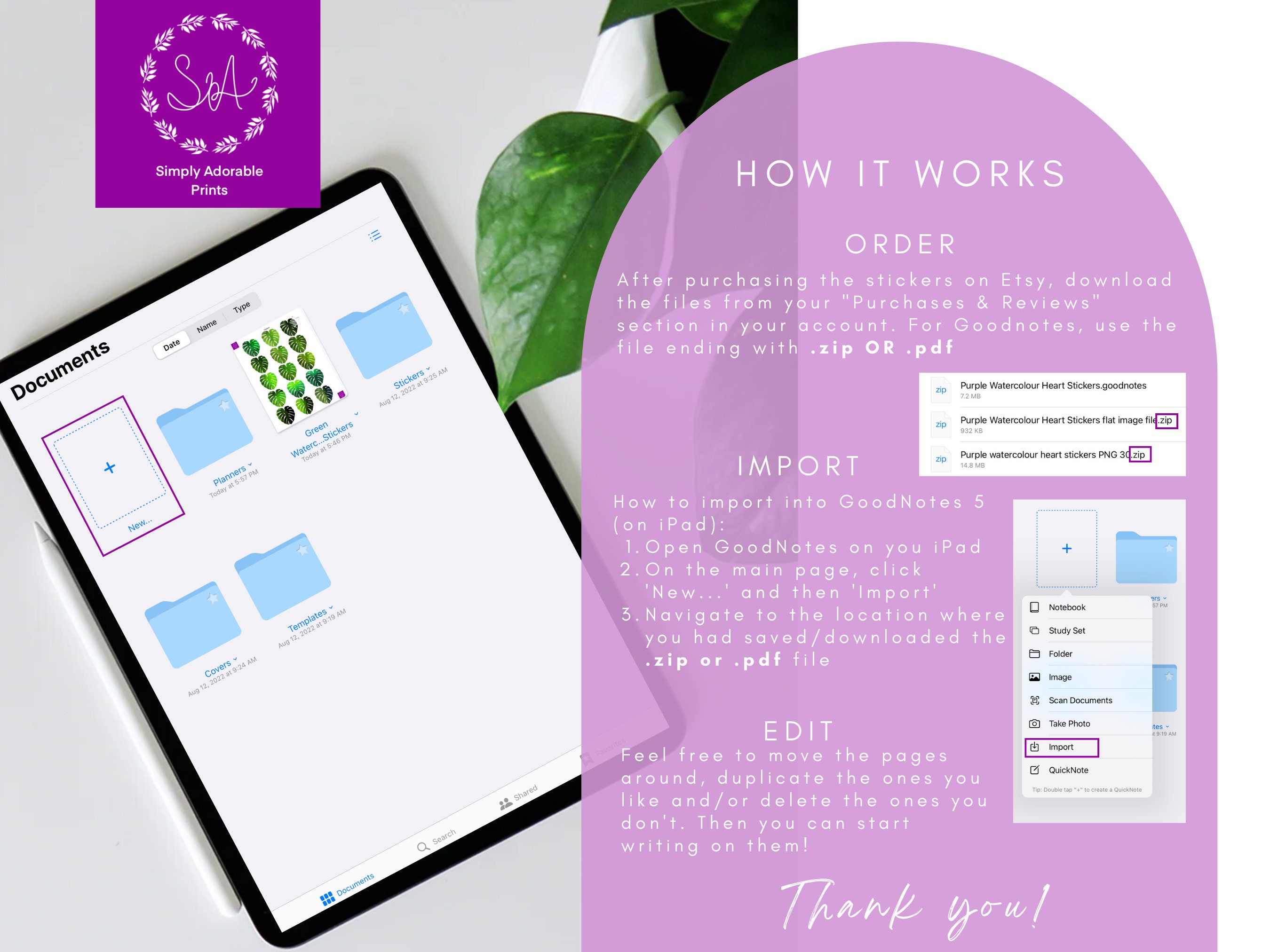 Digital Planner Stickers | 80 | Digital Sticky Notes | Precropped ...