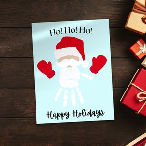 Printable Handprint Craft | Christmas Handprint Bundle | Christmas ...