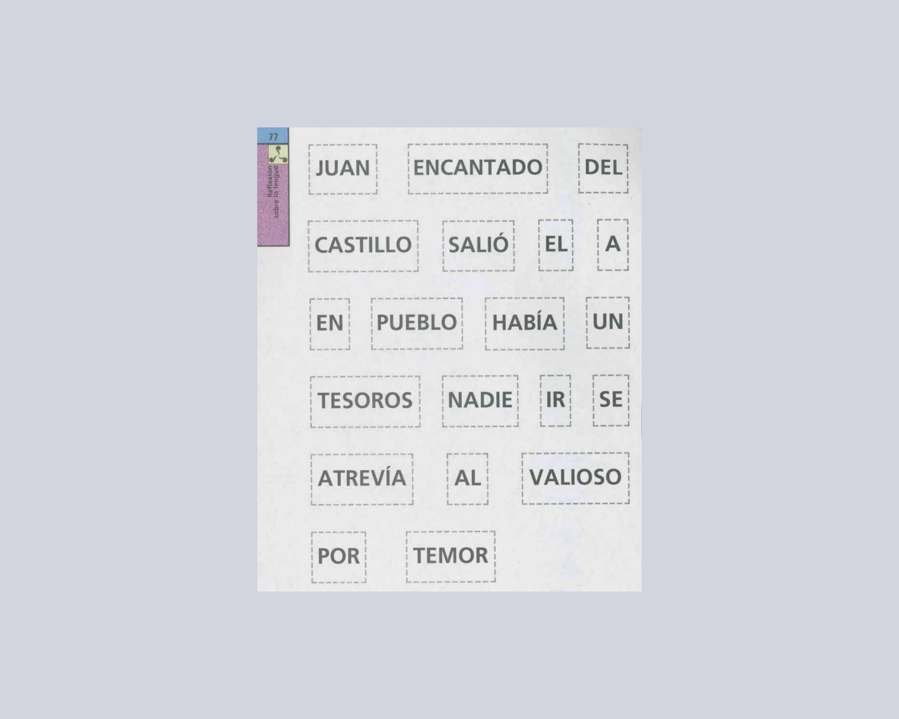 Spanish Second Grade Recortable Book - Libro De Español Segundo Grado ...